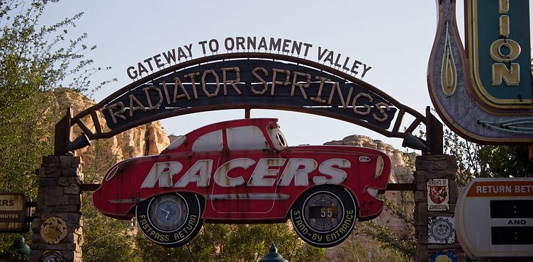 Radiator Springs, la città di Cars
