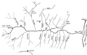 Fiume Po: lunghezza, affluenti, cartina e altre informazioni